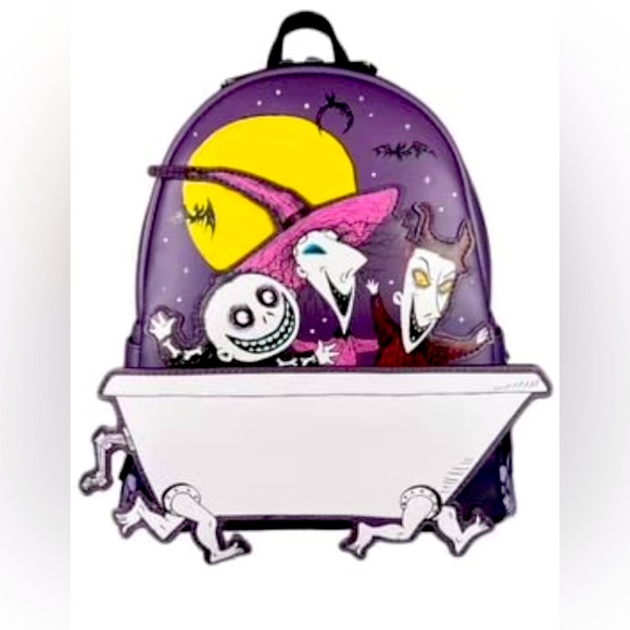 Loungefly | Bags | Loungefly Nightmare Before Christmas Lock Shock ...